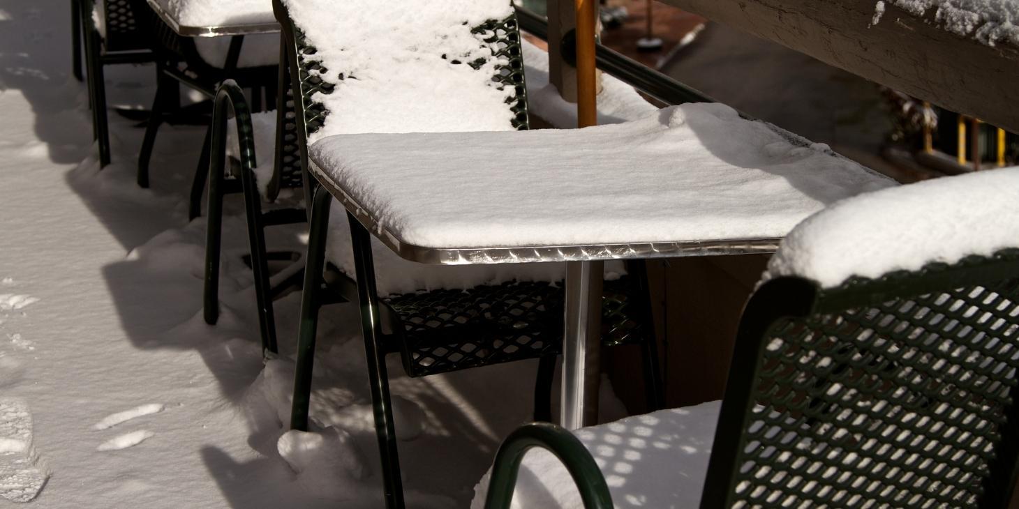 What to Do With Outdoor Patio Furniture during winter?